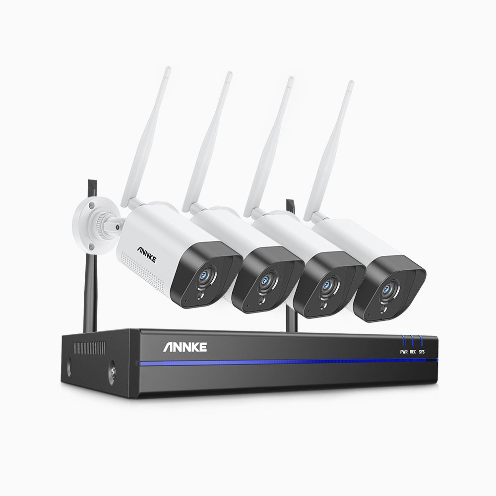ANNKE WAS500 5MP 8 Channel 4 Cameras Wireless NVR CCTV System - ANNKE Store